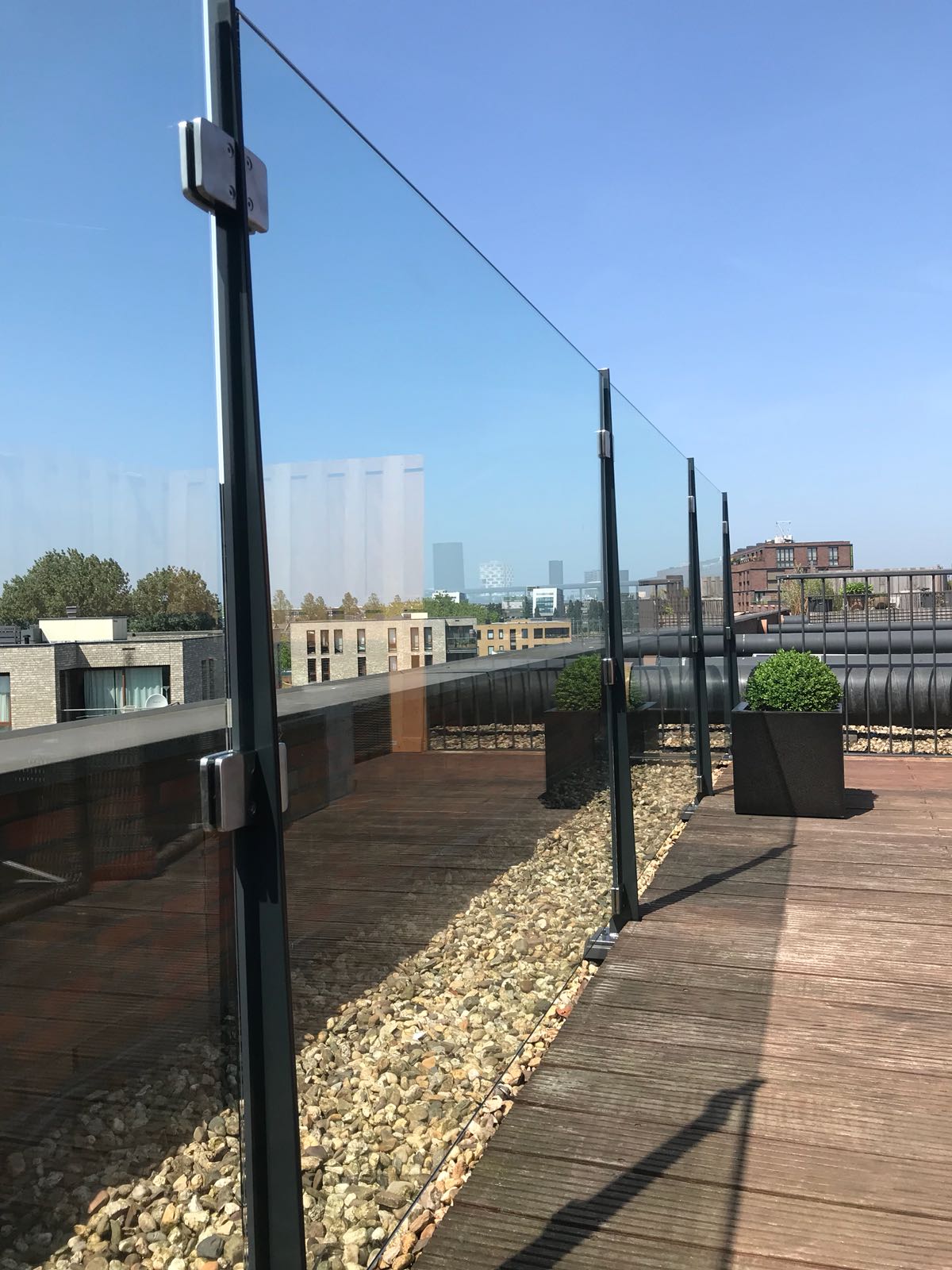 Glazen windscherm - Interglass